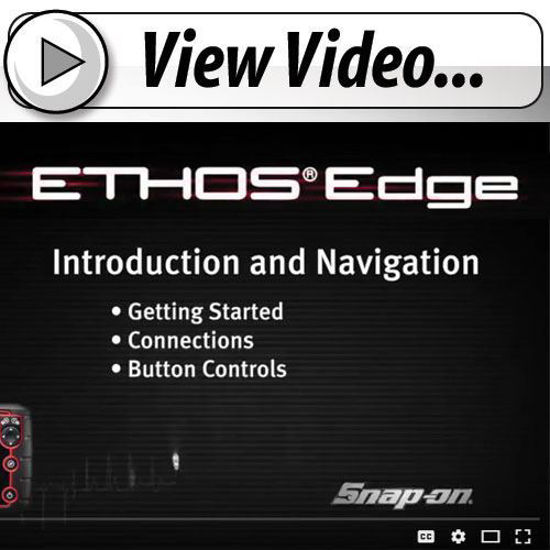 Ethos Edge Setup- Snap-on Equipment JohnBean Wheel Service Equipment